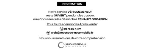 Renault Rousseau Automobile | Val d'Oise